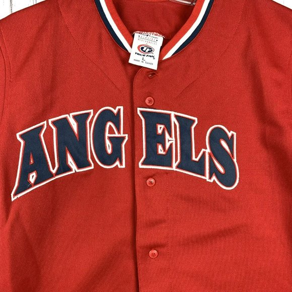 True Fan | Shirts & Tops | Anaheim Angels Guerrero 27 Mlb Large True Fan Baseball Tshirt New ...